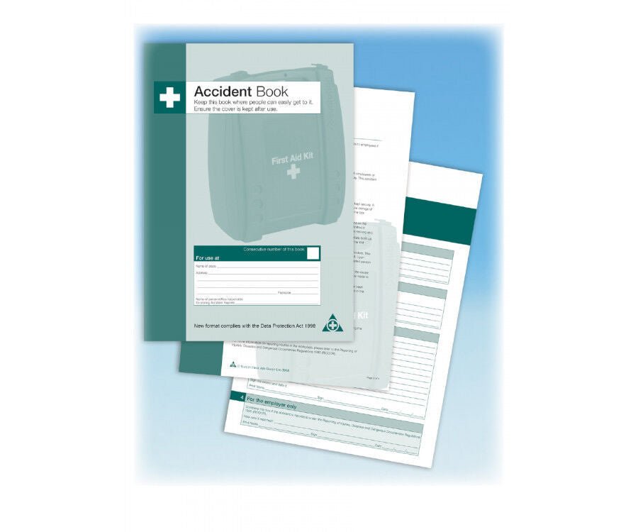 Hazkit Buy A4 Accident Book - HSE & GDPR Compliant - 53 Report Forms ...