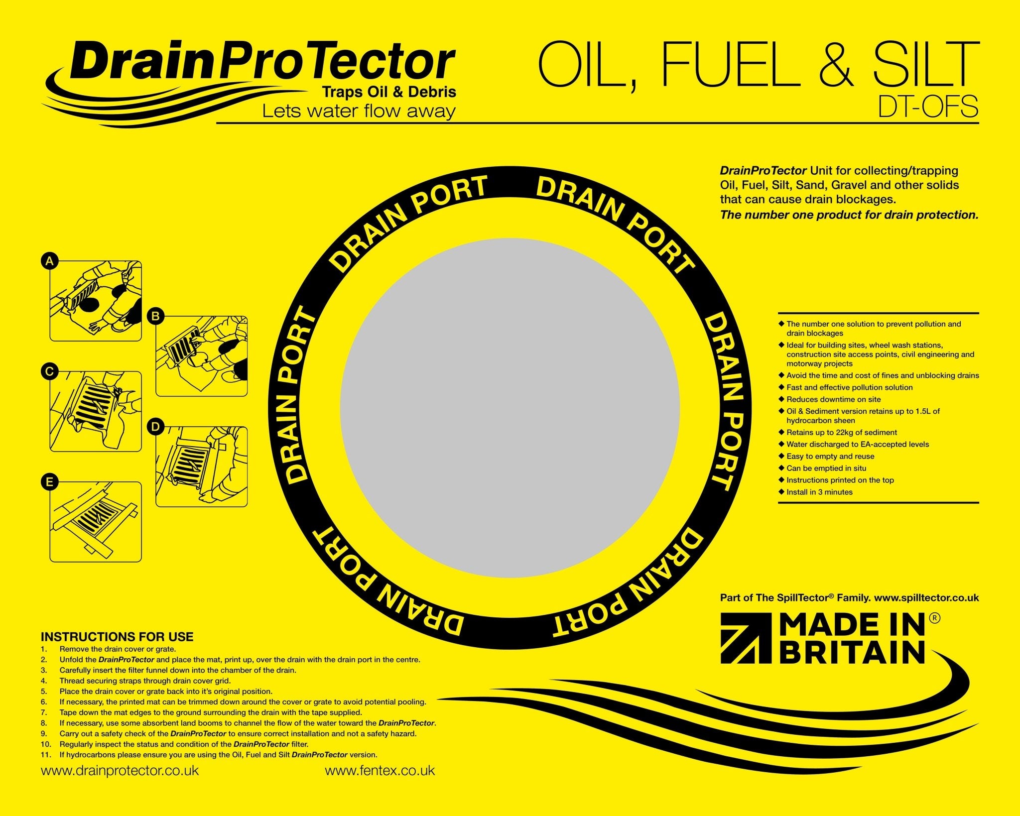 Drain and Gully Protection - Hazkit
