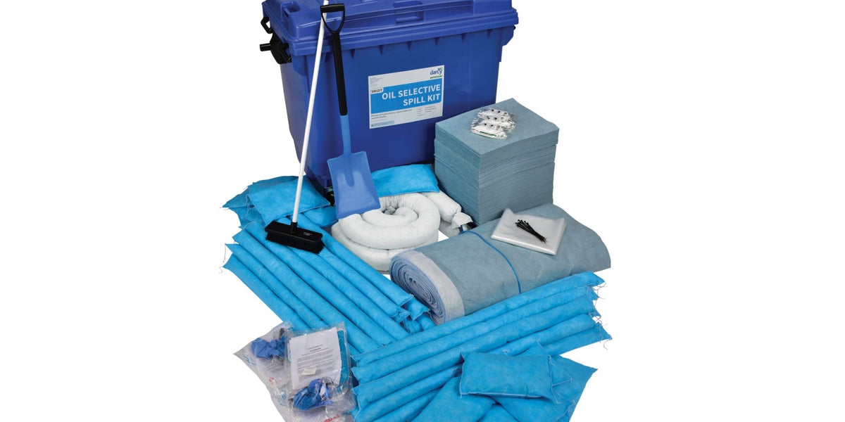 Hazkit Buy Marine (SOPEP) Oil & Fuel Spill Kit in Wheeled Bin - Treats ...