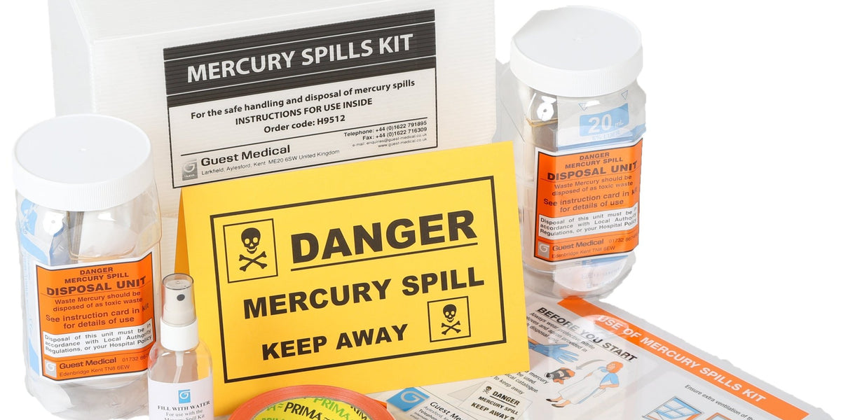 Hazkit Buy Mercury Spill Kit - Small Spill handling and Disposal Kit