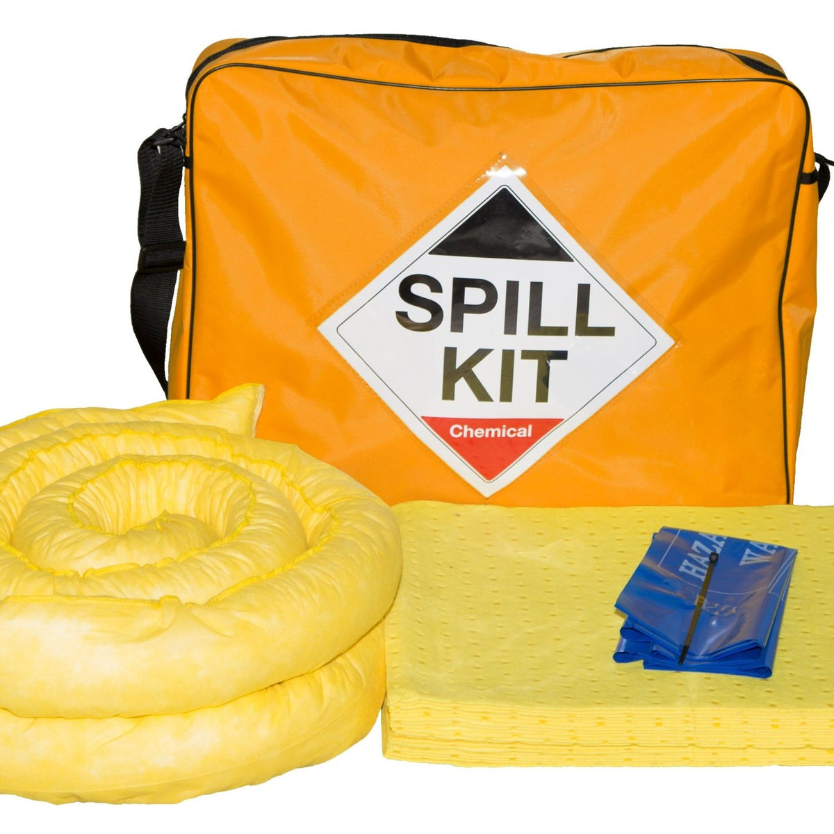 Hazkit Buy Railway Orange Hi Vis Spill Kits - Chemicals Treats 40 litres