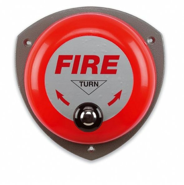 Hazkit Buy Wall Mounted Rotary Hand Bell Fire Alarm - Suitable for ...